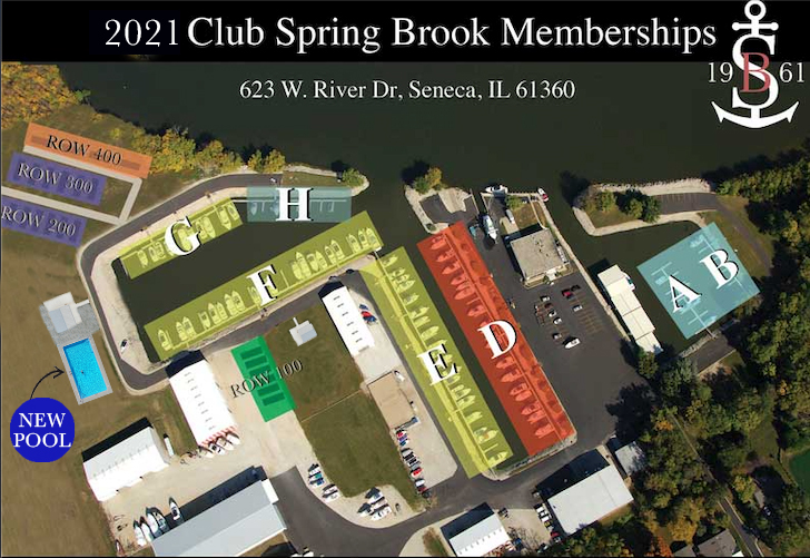 Dockage | Spring Brook Marina & Yacht Sales | Seneca Illinois